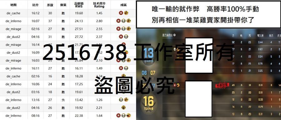 ☑CSGO 5E B5 Faceit 官匹全接 陪代