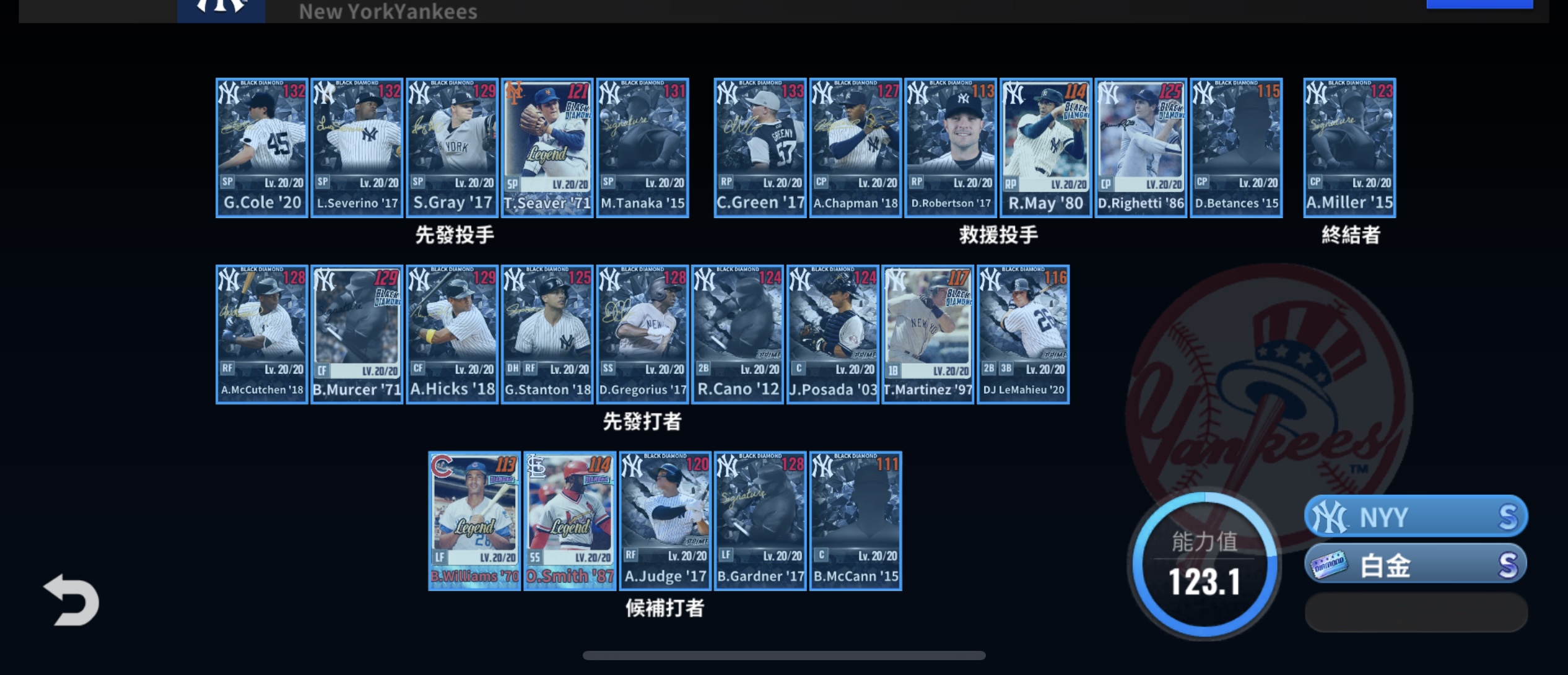 MLB：9 局職棒 22帳號-【123等】洋基猛帳 17簽4傳 可議-8591寶物交易網