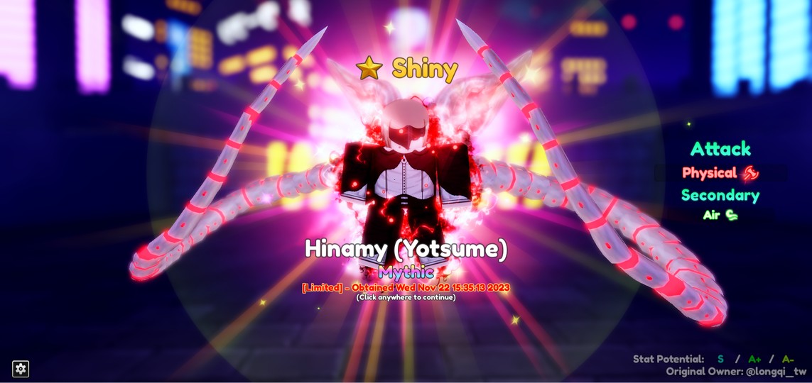 [龍麒]Anime Adventure /AA角色-ROBLOX 機器磚塊