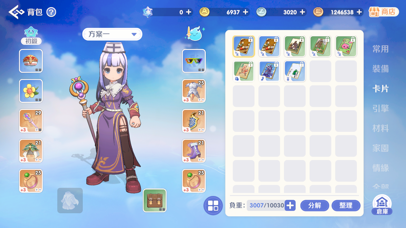 【50等】虎王-祭司 全金裝 首儲皆在 2SR寵 鬼女突1+長毛象 (有圖)-8591寶物交易